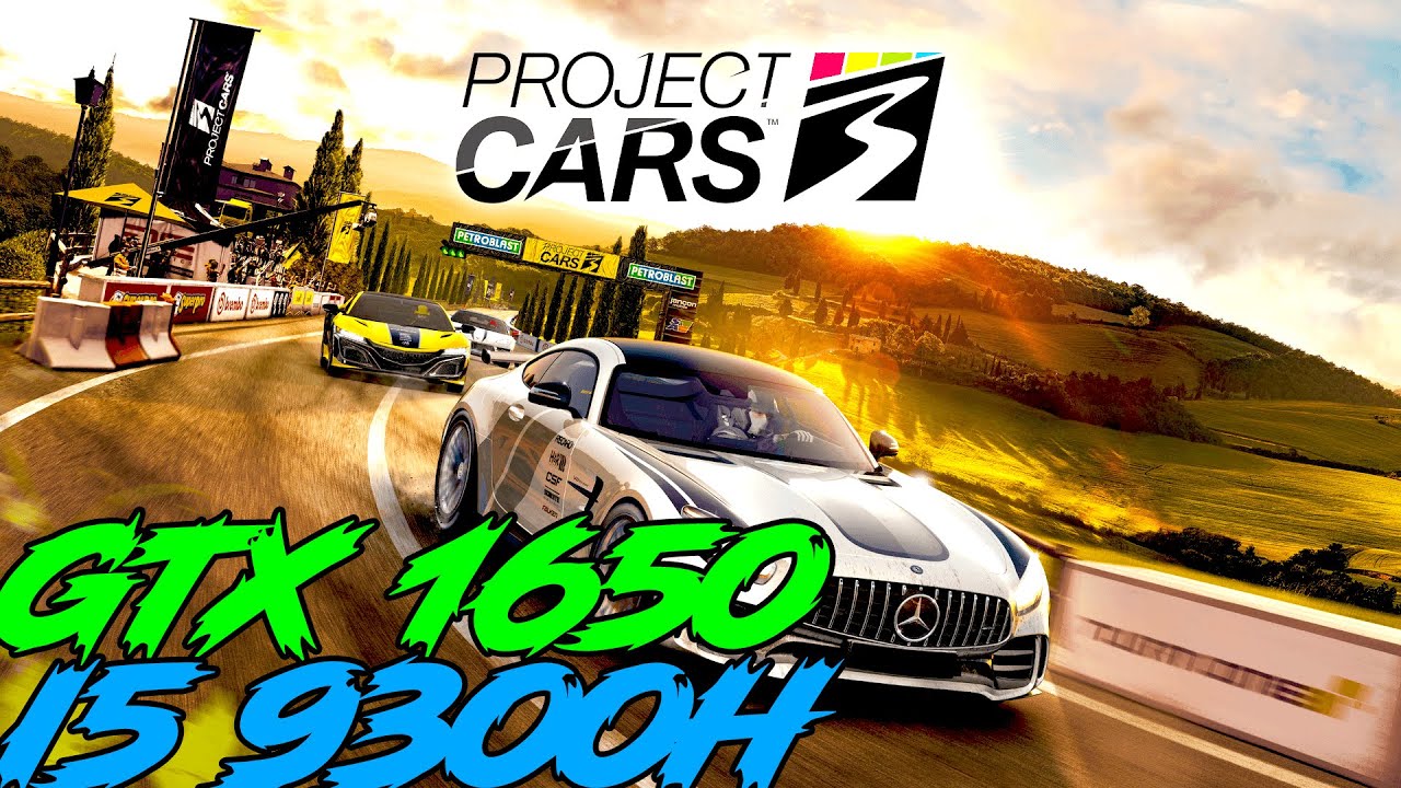 Project CARS 3 : GTX 1650 + i5-9300H ( Ultra Graphics ) - YouTube
