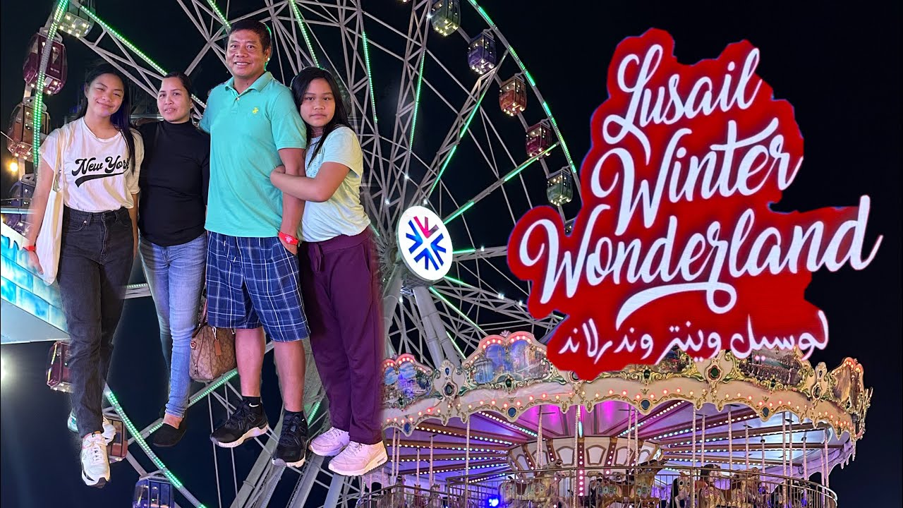 LUSAIL WINTER WONDERLAND | A NEWLY OPENED CARNIVAL IN DOHA | QATAR 2022 ...