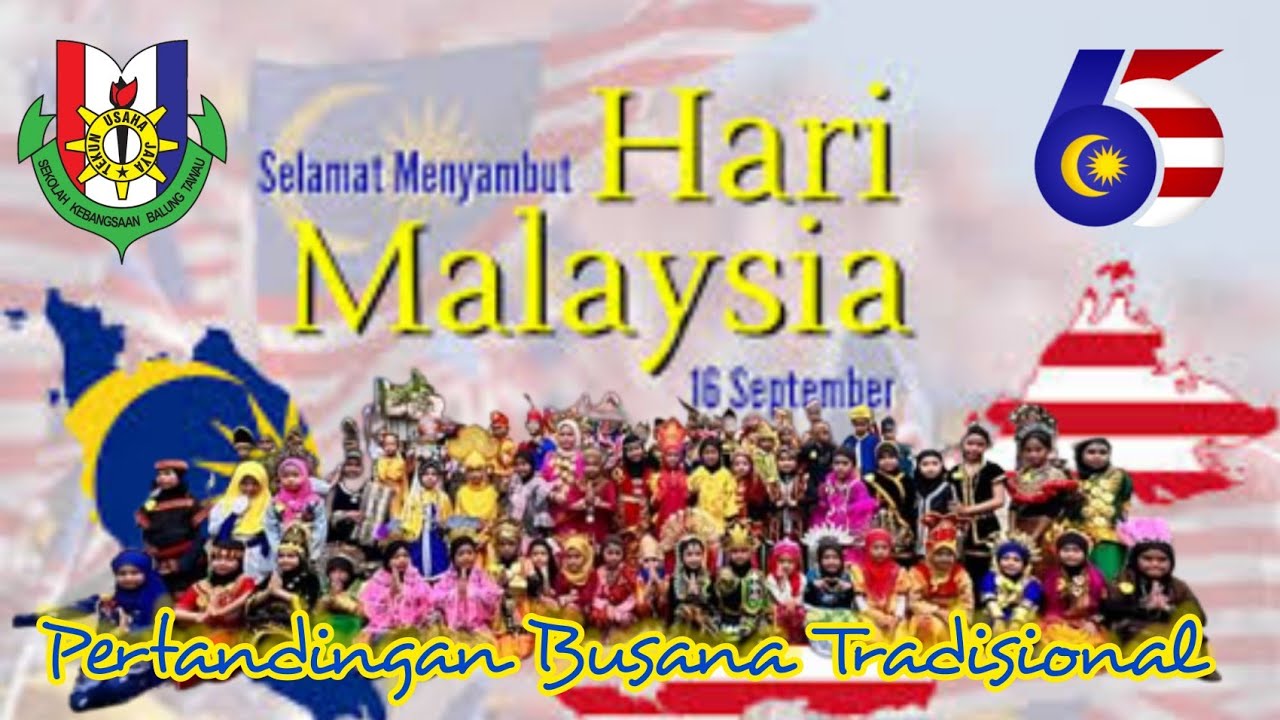 PERTANDINGAN BUSANA TRADISIONAL || S.K BALUNG TAWAU || SAMBUTAN BULAN ...