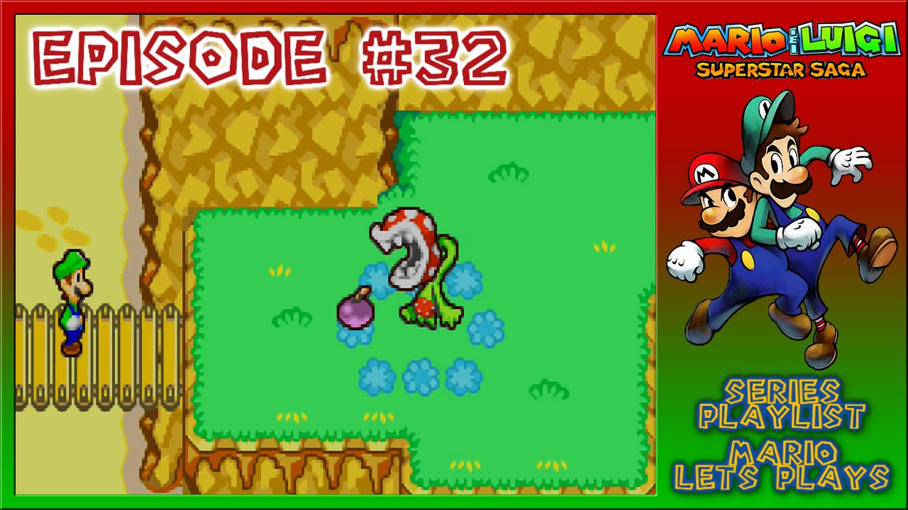 Mario & Luigi: SuperStar Saga - Bean Fruit Hunt, Pirahna Bean & Splart ...