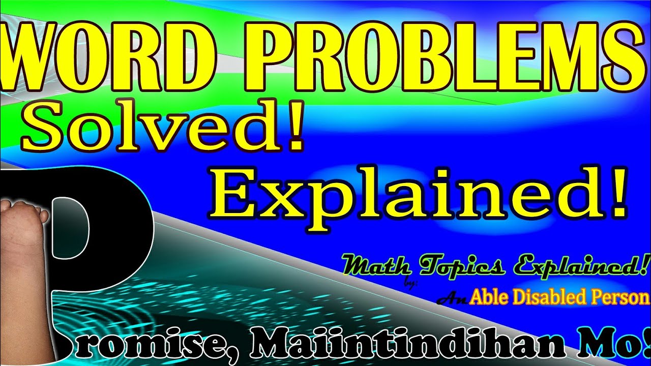 Word Problem Involving Multiplication of Binomials Solved and Explained ...