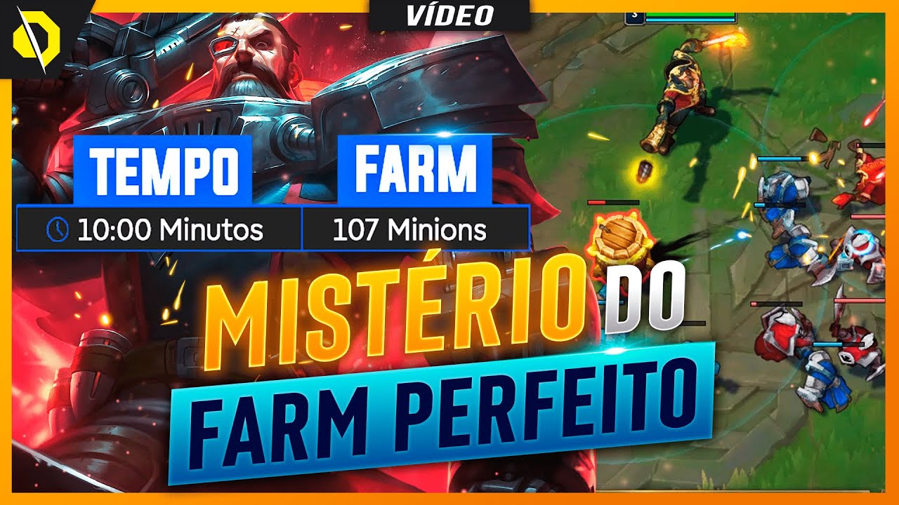 APRENDA A ALCANÇAR O FARM PERFEITO NA SEASON 12 - LOL - YouTube