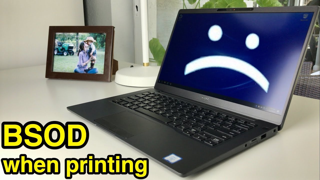 Blue Screen Of Death when printing - fixed! - YouTube