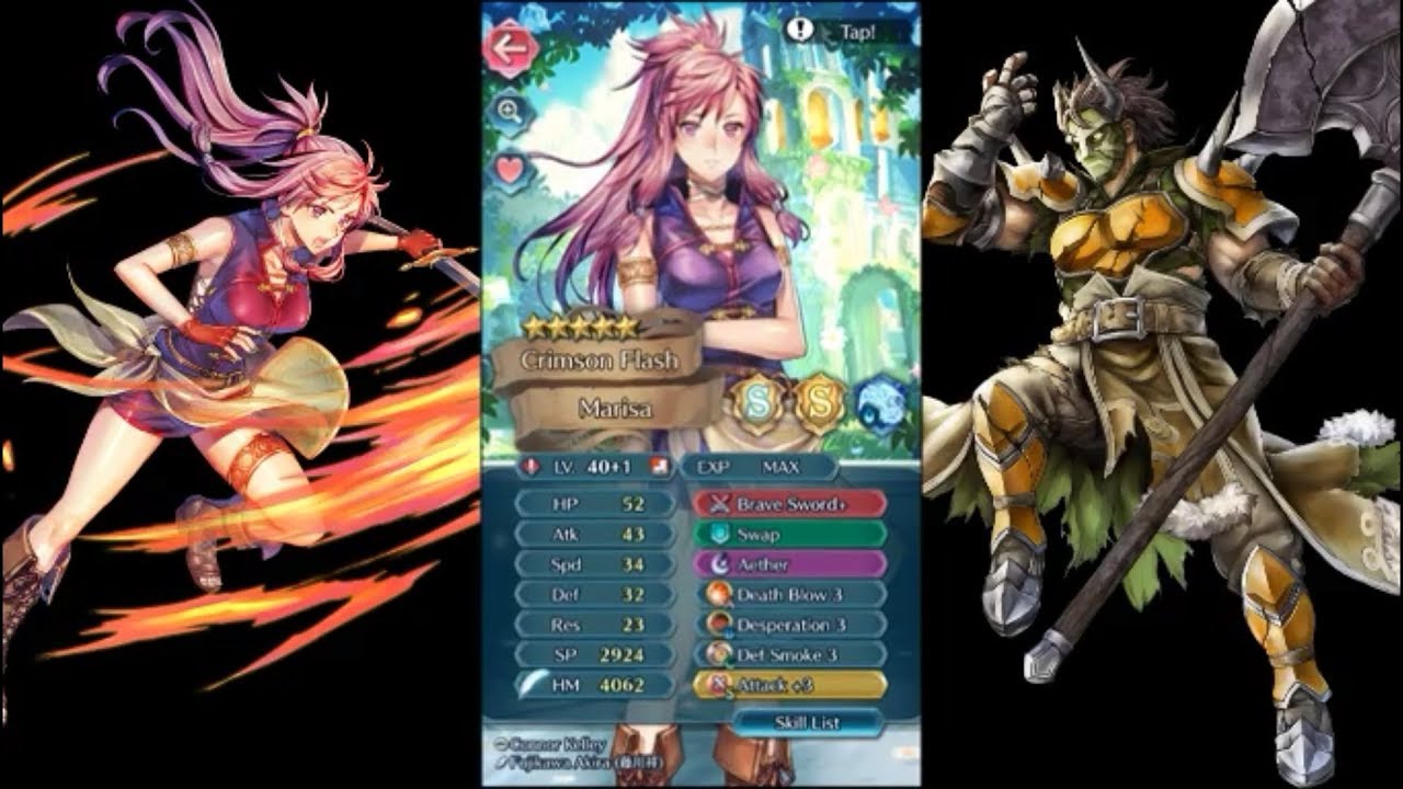 [FEH] Legion Infernal GHB Revival vs Marisa Solo (and wings of mercy ...