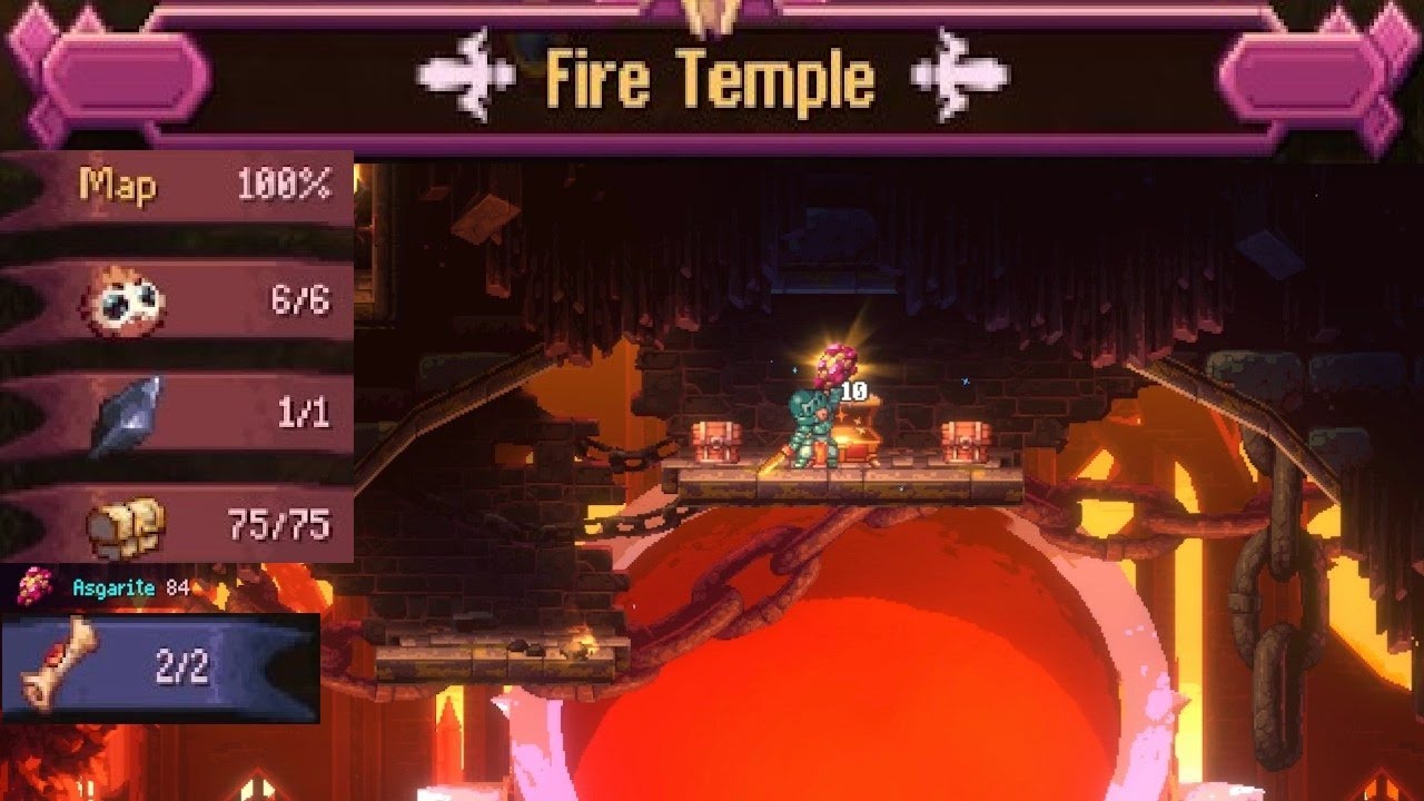 Souldiers Fire Temple All Chest Location 100% Map - YouTube