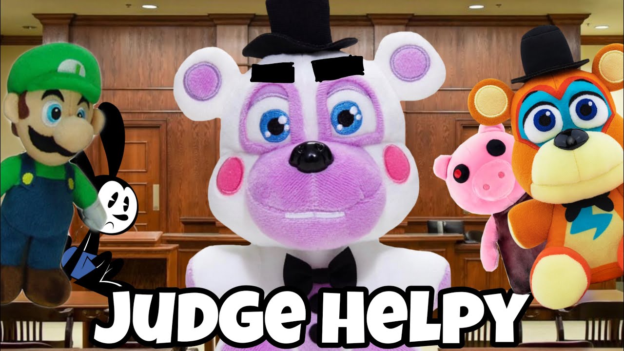 FNAF Plush: Judge Helpy! | Fazcoin Toy Freddy - YouTube