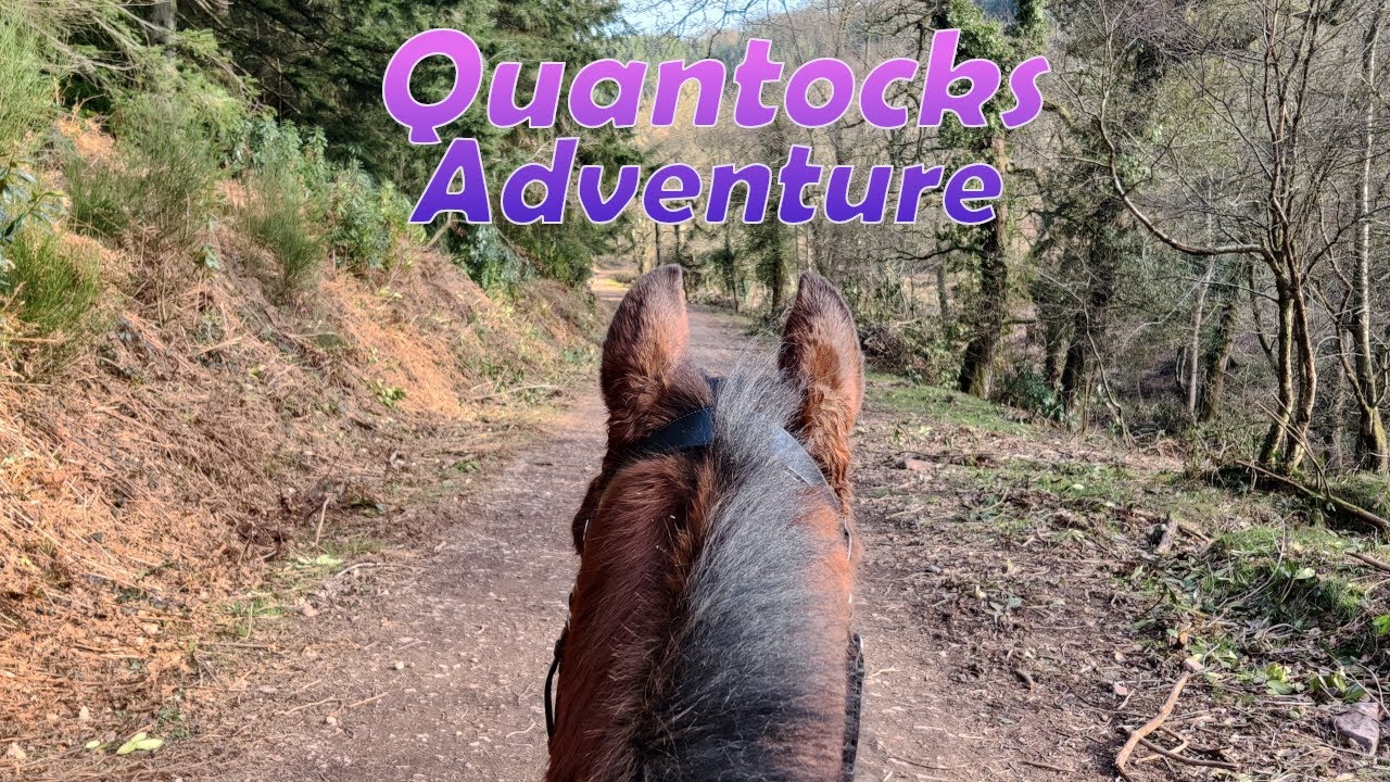 WE RODE THROUGH THE QUANTOCKS! - The Lispy Rider - YouTube