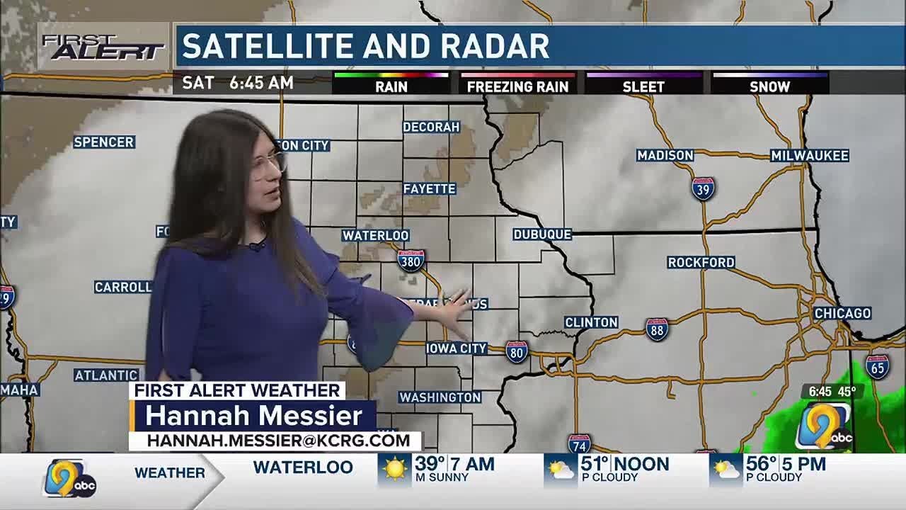 KCRG First Alert Forecast: Saturday morning, April 19th - YouTube