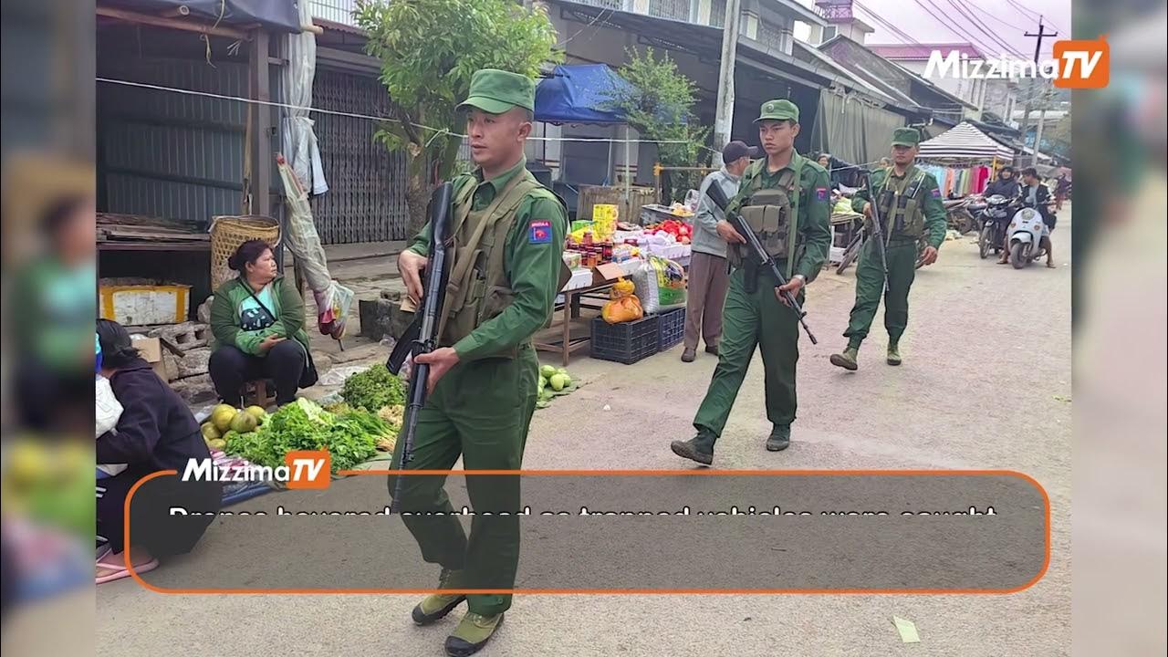 Lashio Airport closed, roads blocked, as fierce fighting erupts in Myanmar’s Shan State - YouTube
