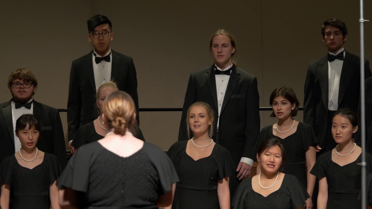 USC Thornton Concert Choir - O Mistress Mine! - YouTube