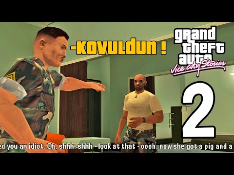 GTA VICE CITY STORIES BÖLÜM 2 - ASKERDEN KOVULDUK !