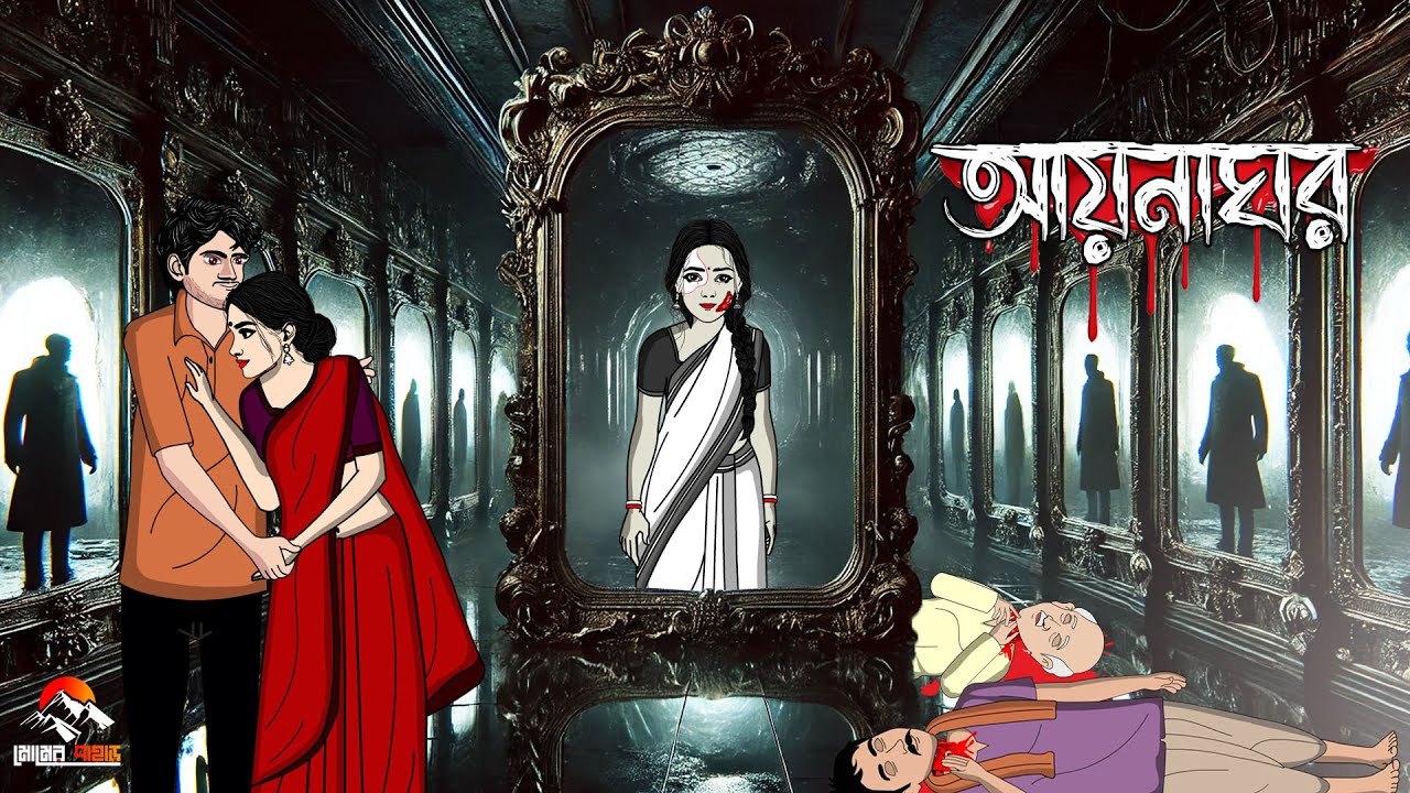 আয়নাঘর | Bengali Moral Stories | Cartoon | Haunted | Horror Animation ...