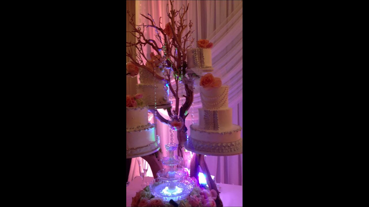 Manzanita tree cake stand - YouTube