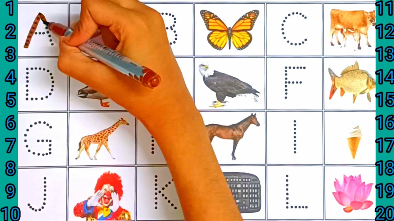 Learn Alphabet abc abcd for Kids - YouTube