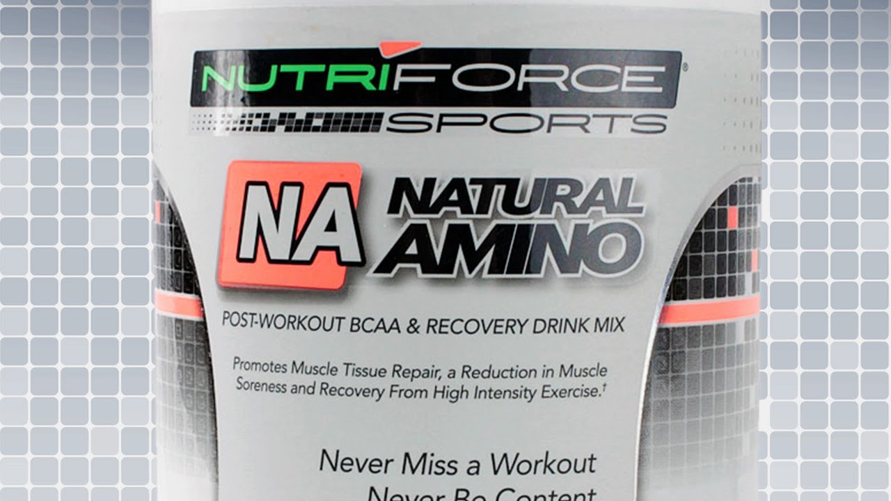 Nutriforce Sports Natural Amino Supplement Review - YouTube