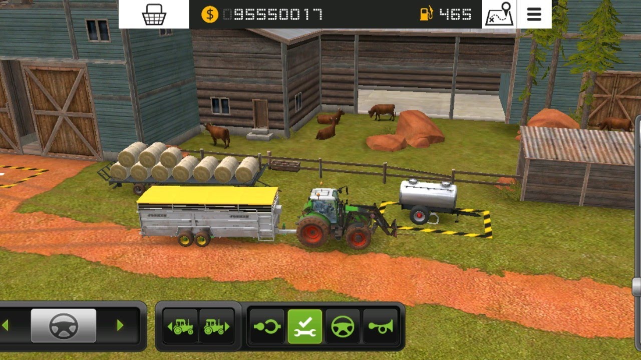 How To Get Milk In Fs 18 | Farming Simulator 18 Cow Farm Timelapse ...