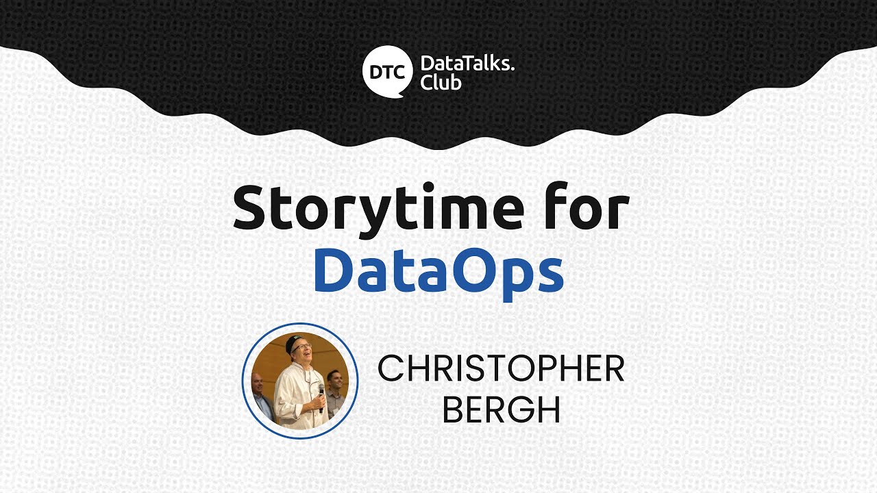 Storytime for DataOps - Christopher Bergh - YouTube
