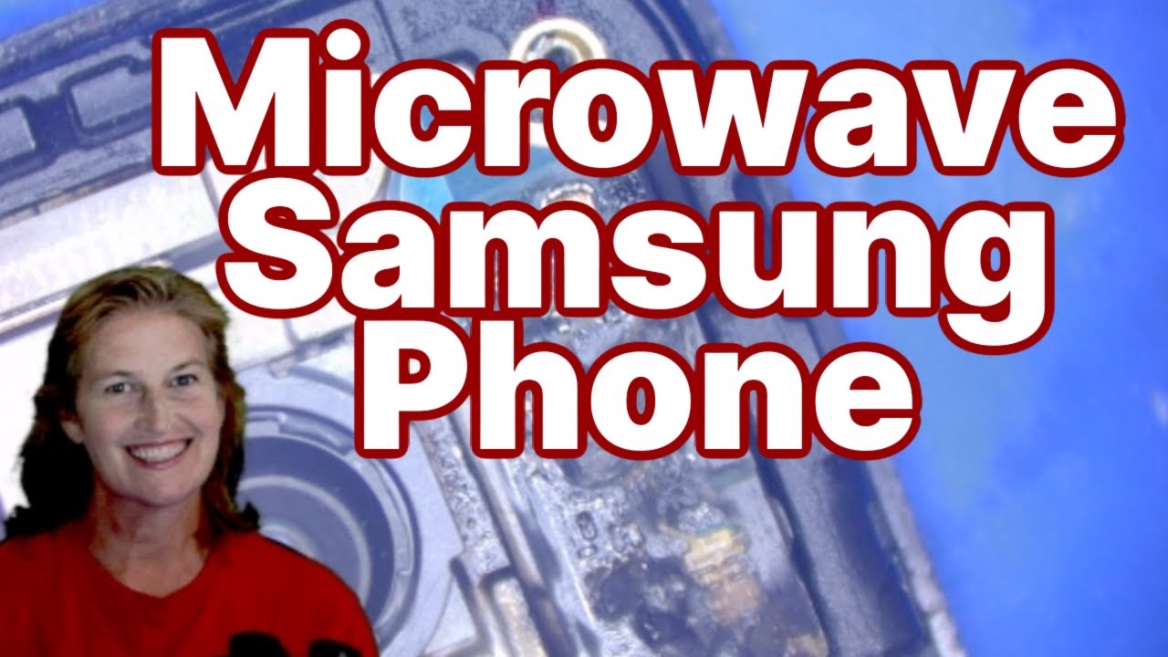 Oops I Microwaved my Samsung Phone - YouTube
