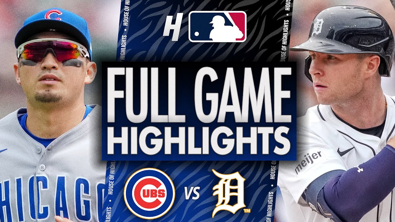 Chicago Cubs vs Detroit Tigers - FULL GAME HIGHLIGHTS | June 8, 2025 ...