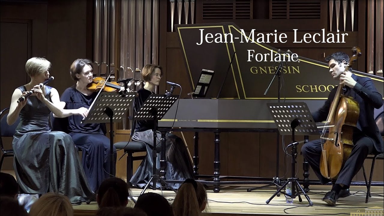 Jean Marie Leclair Deuxieme recreation de musique, II Forlane Gnessin ...