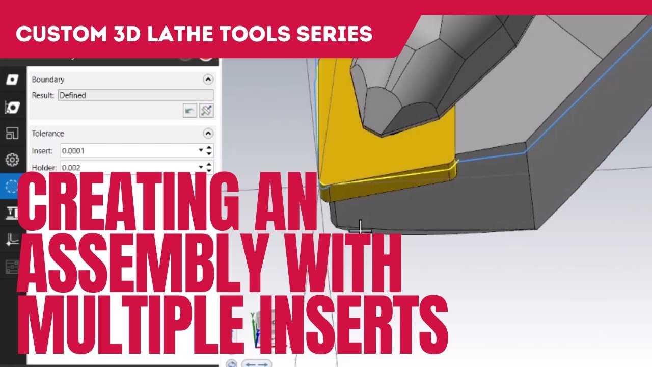 3D Lathe Tools: Multiple Inserts (Episode 5) - YouTube