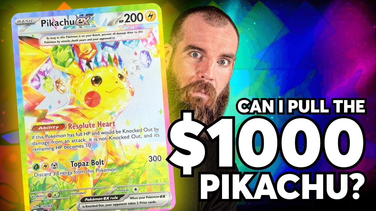 Hunting the $1000 Pikachu!! - YouTube