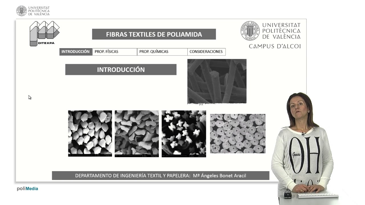 Fibras textiles de Poliamida | 20/28 | UPV - YouTube