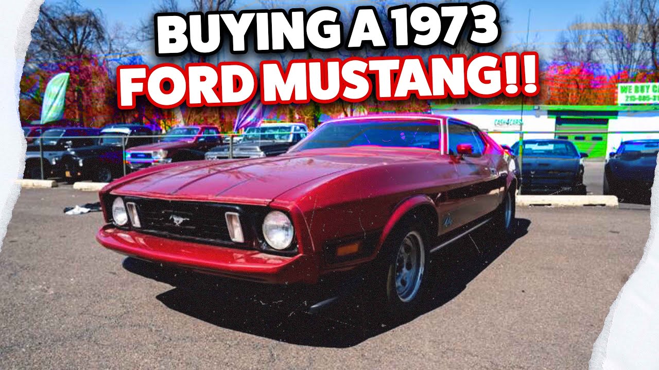 Restoring a 1973 Mustang Found in Our Own Backyard - YouTube