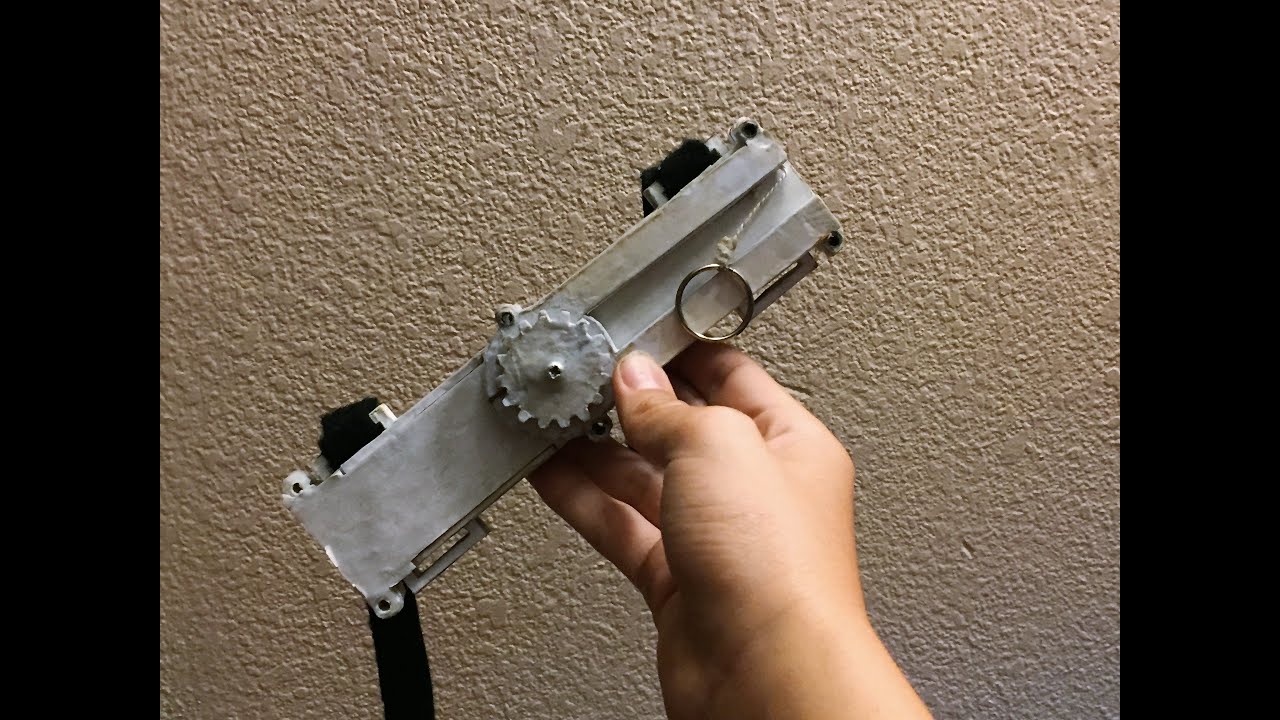 Paper Full-Size Dual Action Hidden Blade (Complete) - YouTube