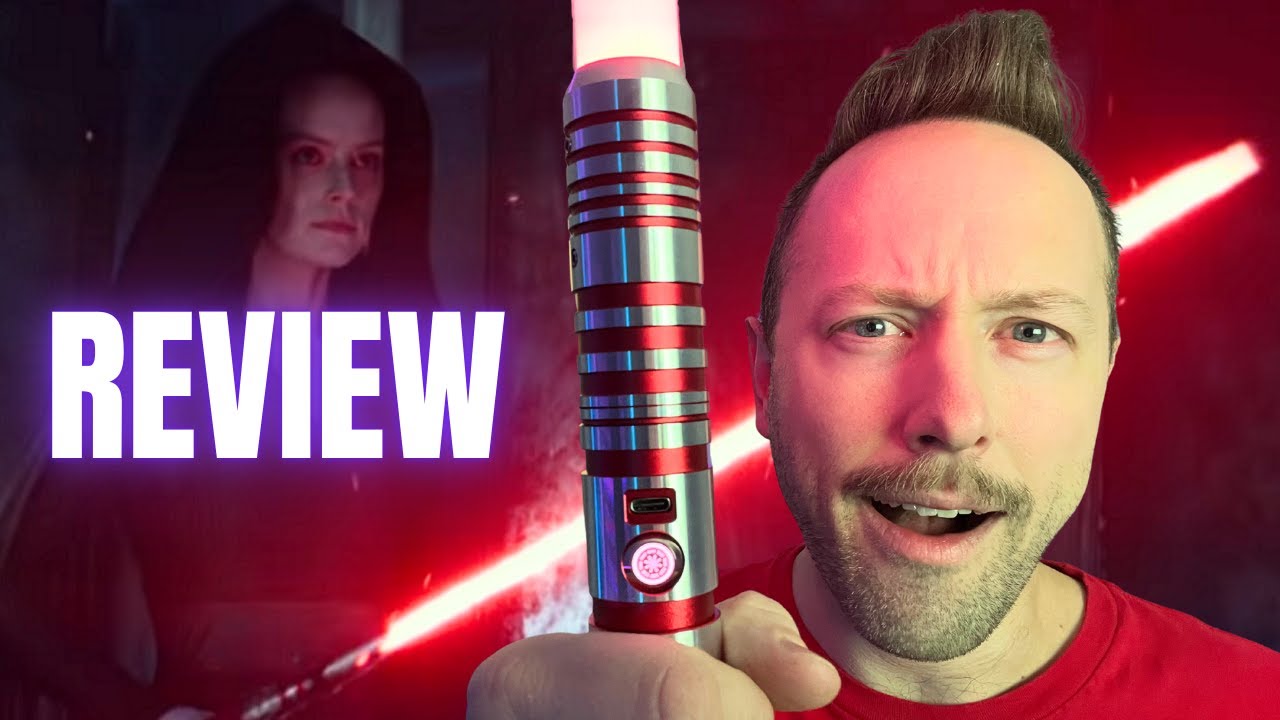 Dark Rey Inspired Lightsaber Review (Xtra Life Sabers) - YouTube