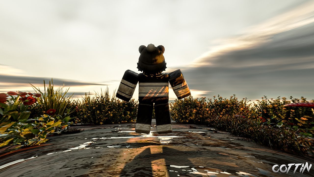 ROBLOX GFX Speed Art #38 (Blender/Photoshop) - YouTube