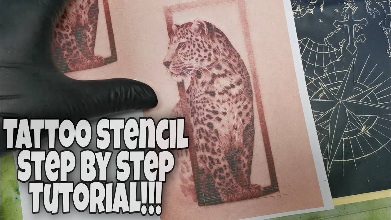 Paano ang tamang pag stencil?? how to do stencil properly?? tattoo ...