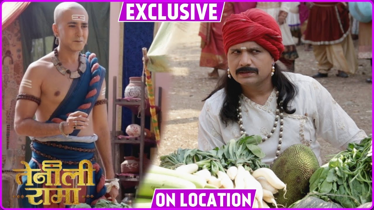 Tenali Rama On Location | Dukandaro Ne Ki Tenali Ki Bezzati, Anaaj Ke ...