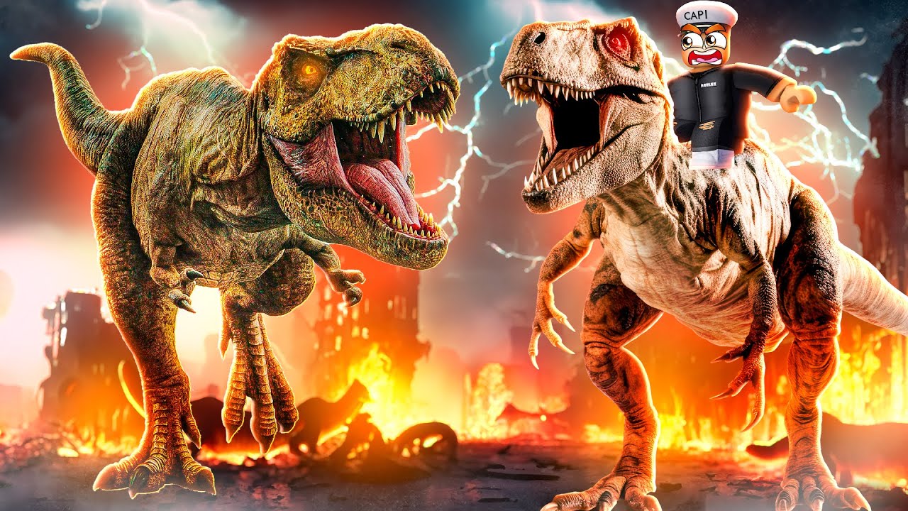 DINOSAUR BATTLE TYCOON IN ROBLOX - YouTube