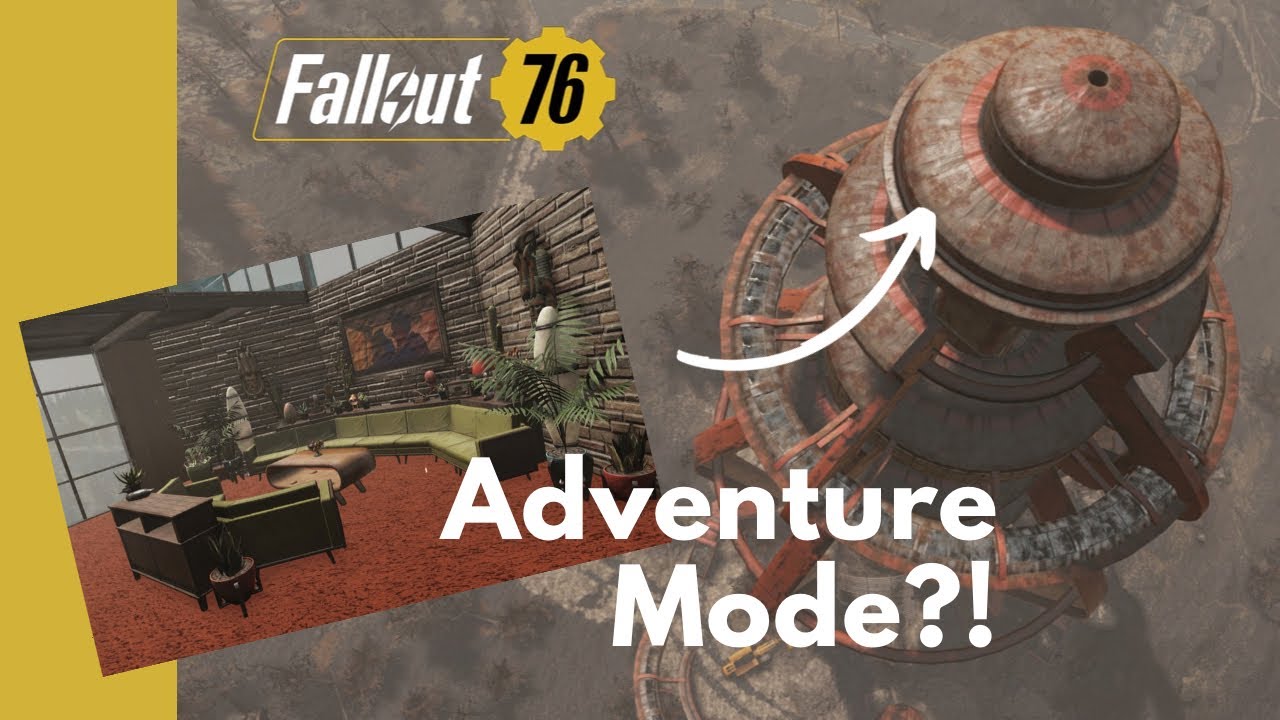 Finishing the Unfinished Mansion* Immersive Fallout 76 CAMP Build ...