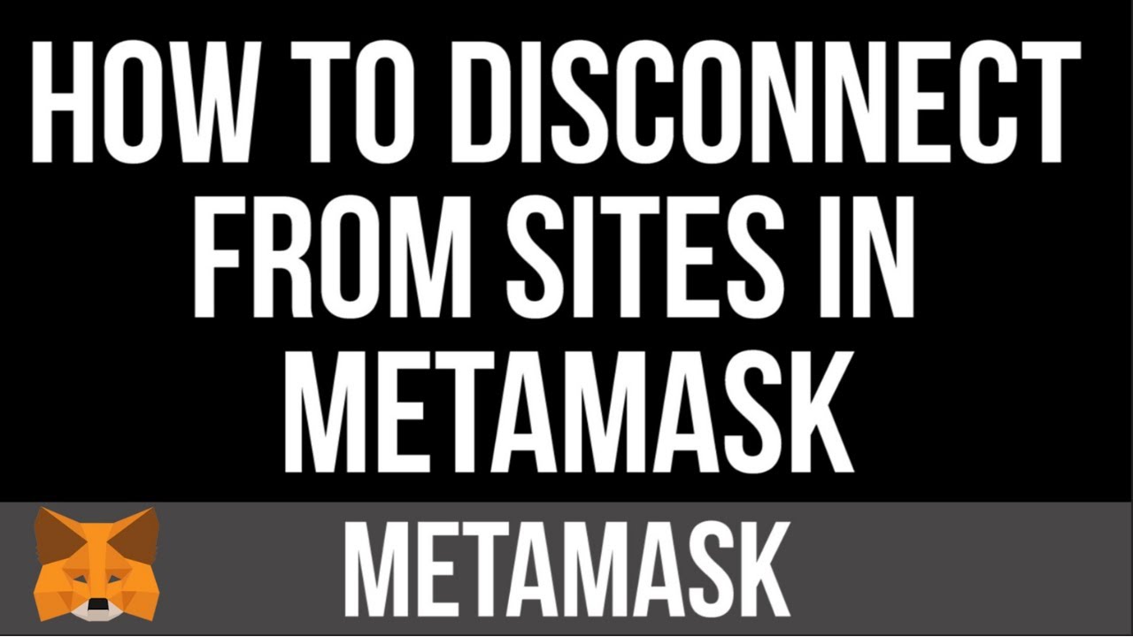 How to check connected sites in Metamask Wallet - YouTube