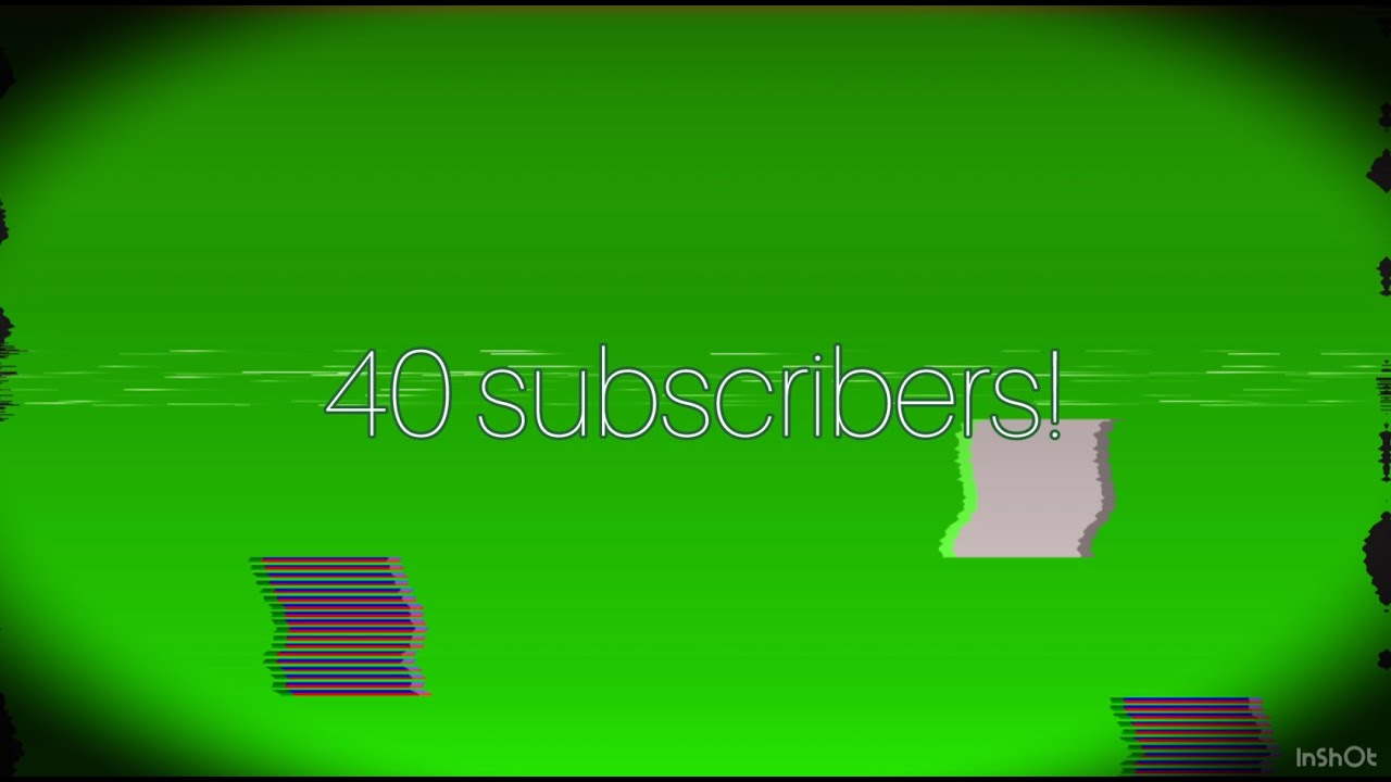 Thanks for 40 subscribers - YouTube