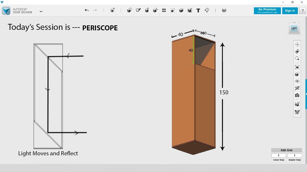 3D Periscope Model - YouTube
