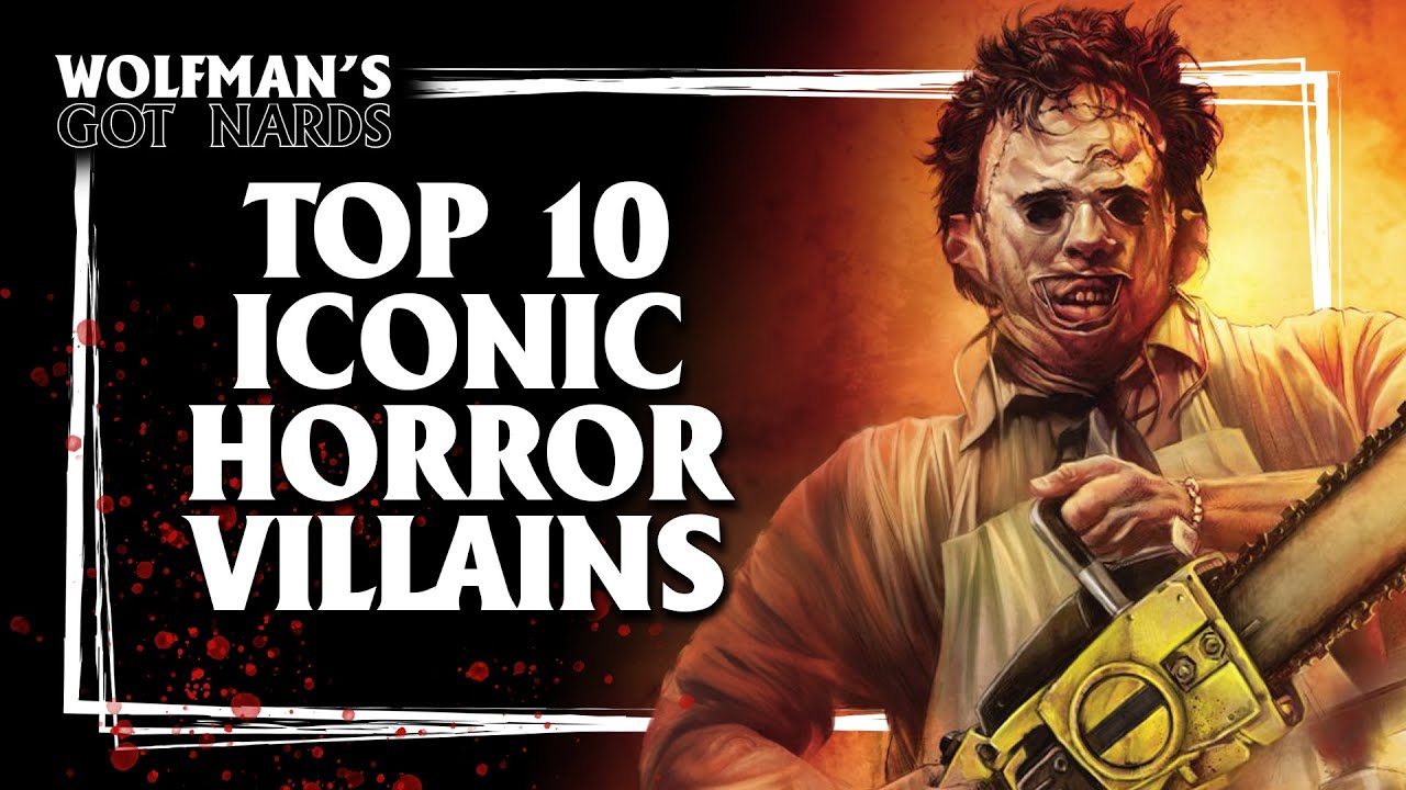 Top 10 Most Iconic Horror Villains of All Time - YouTube
