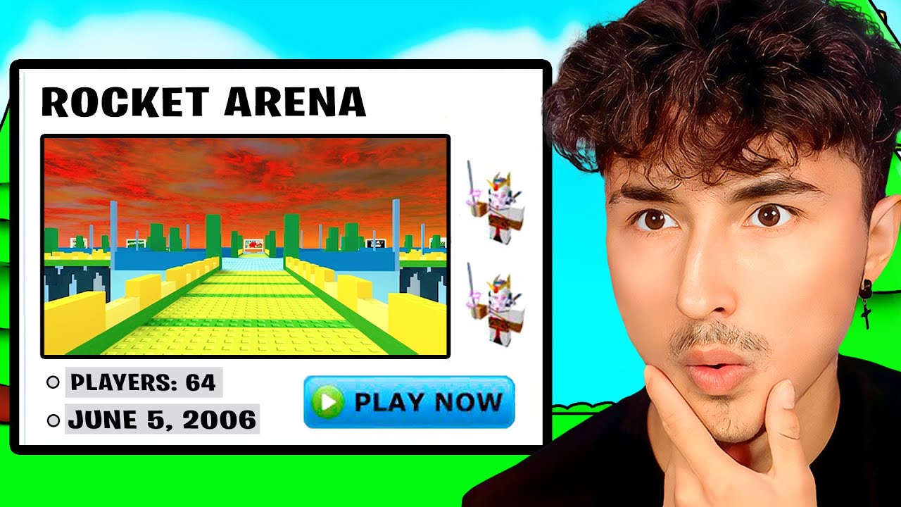 I Played THE 1ST EVER Roblox Game... - YouTube