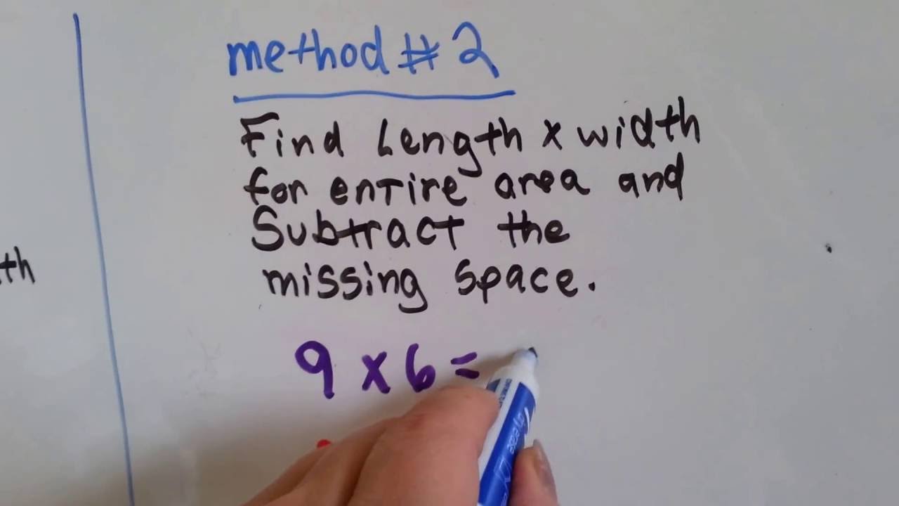 Grade 3 Math #11.5 thru 11.8, Area and Length x Width - YouTube