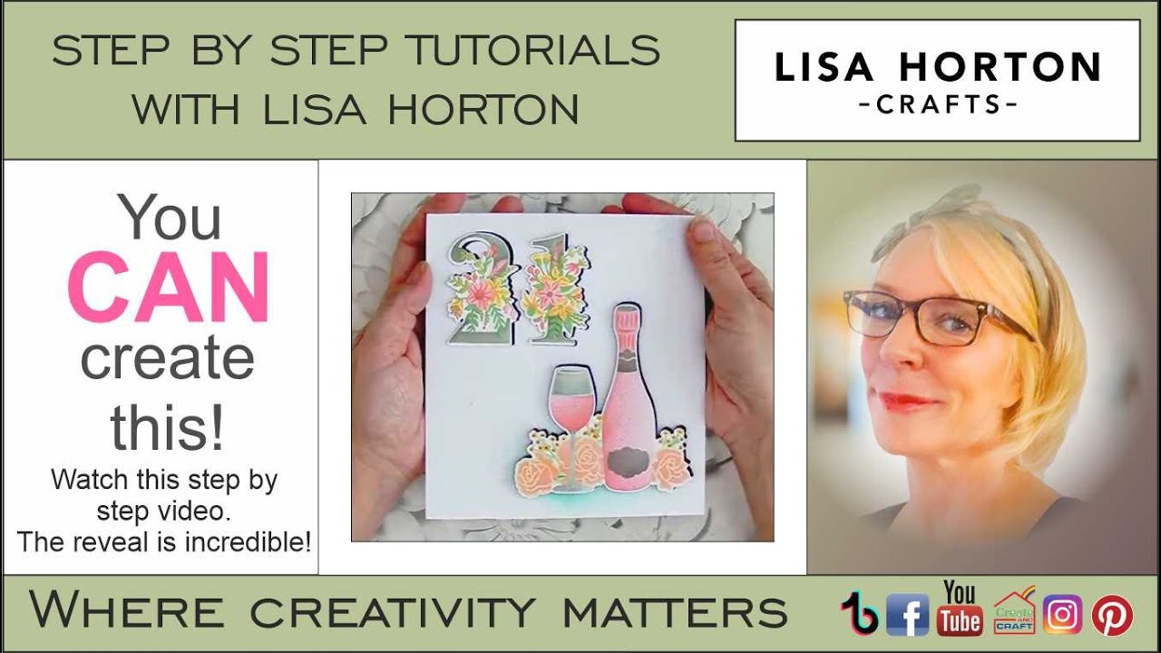 Lisa Horton Crafts shows how YOU can do it. Follow full step by step ...