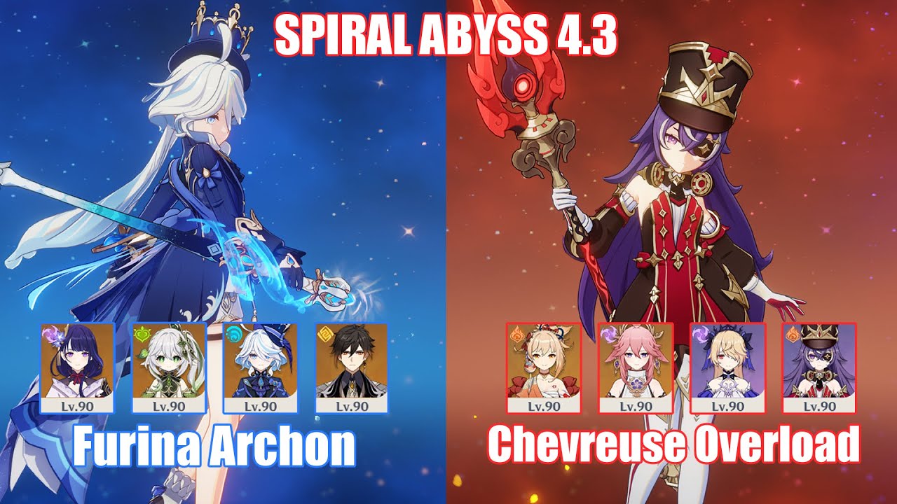 C0 Furina Archon Team & C0 Chevreuse Overload | Spiral Abyss 4.3 ...