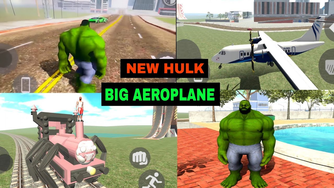 Hulk Character | Big Aeroplane Fly | cho cho charles train | new update ...