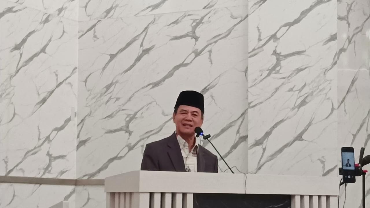 Prof. Dr. Hamdani Anwar, MA. Khotbah Jumat 13-12-24 Masjid Raya Vip Pamulang - YouTube