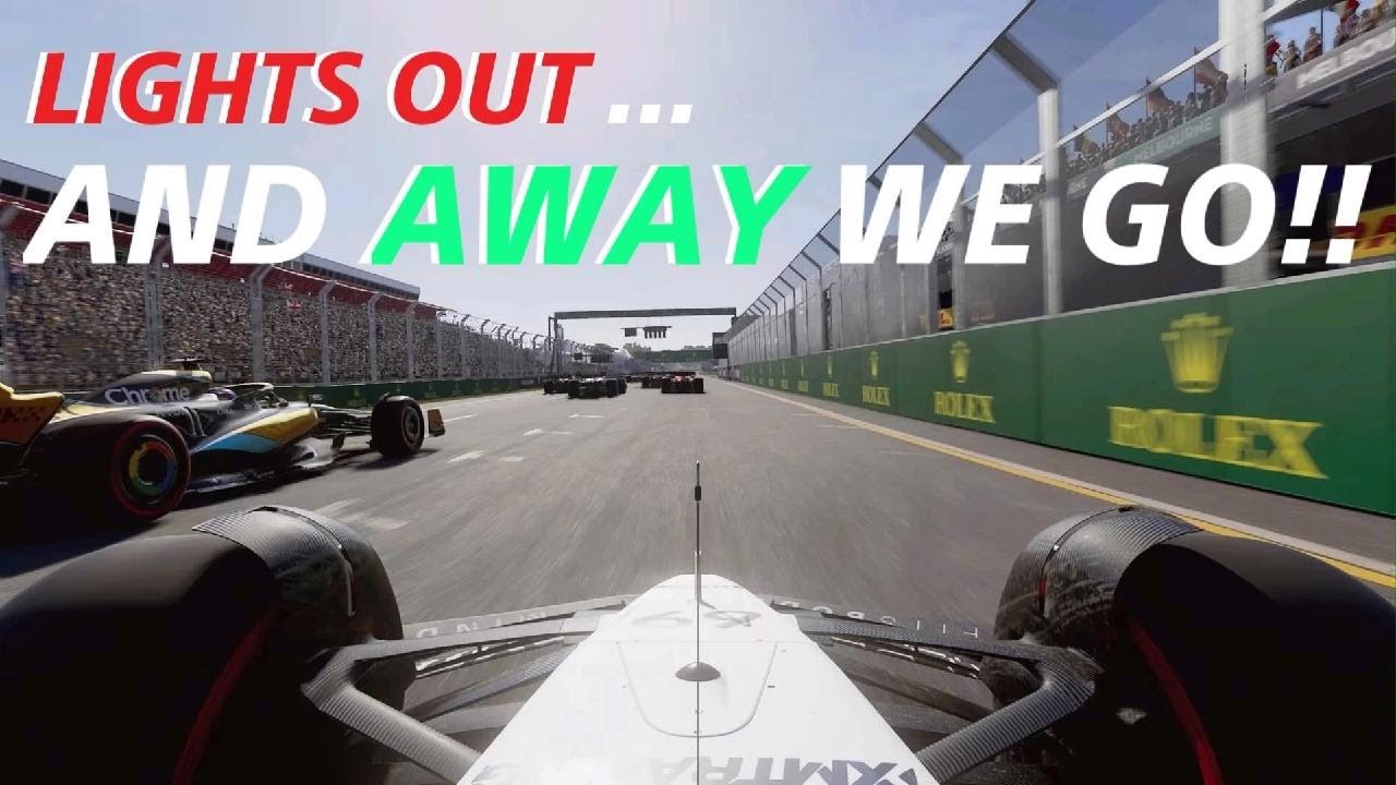 F1 23 | Nose Cam in an AlphaTauri @ Melbourne GP looks INCREDIBLE ...