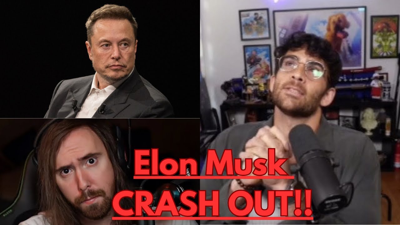 HasanAbi reacts to Elon Musk CRASH OUT! - YouTube