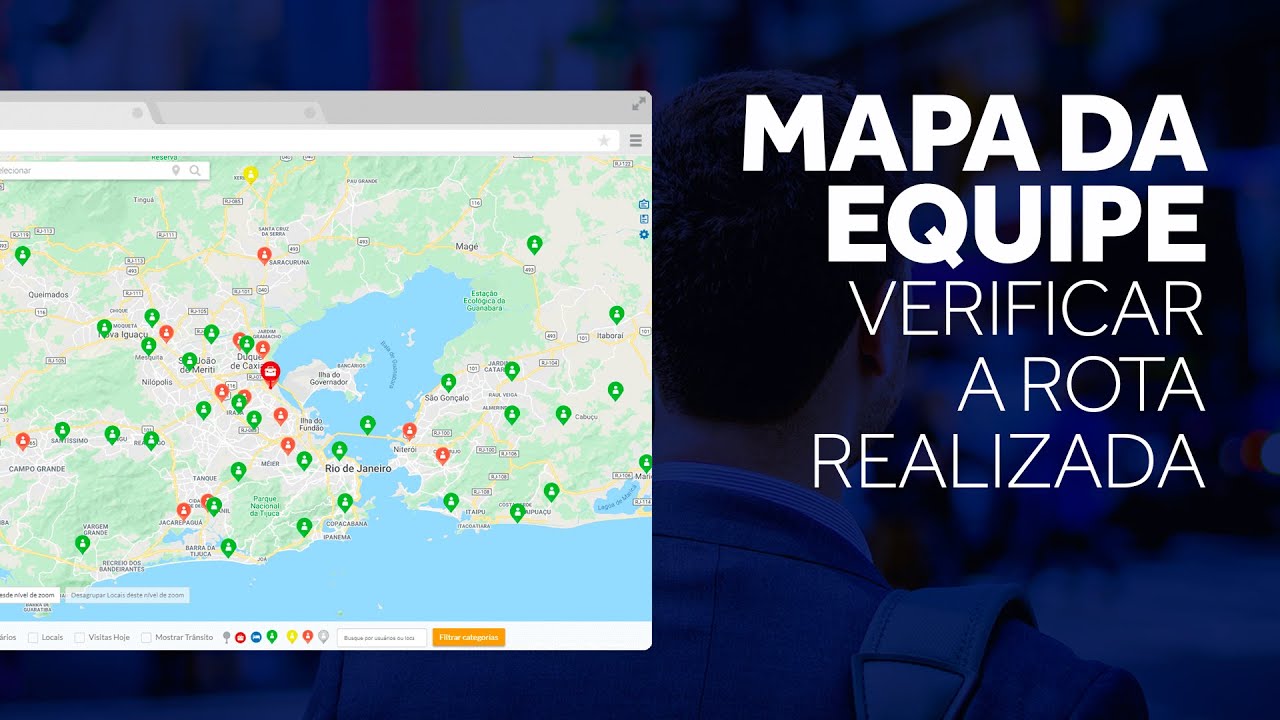 Mapa da Equipe: Como verificar a rota realizada por um funcionário ...