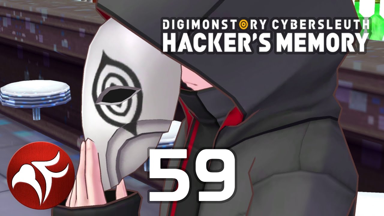 K removed his mask! - Digimon Hacker's Memory #59 - YouTube