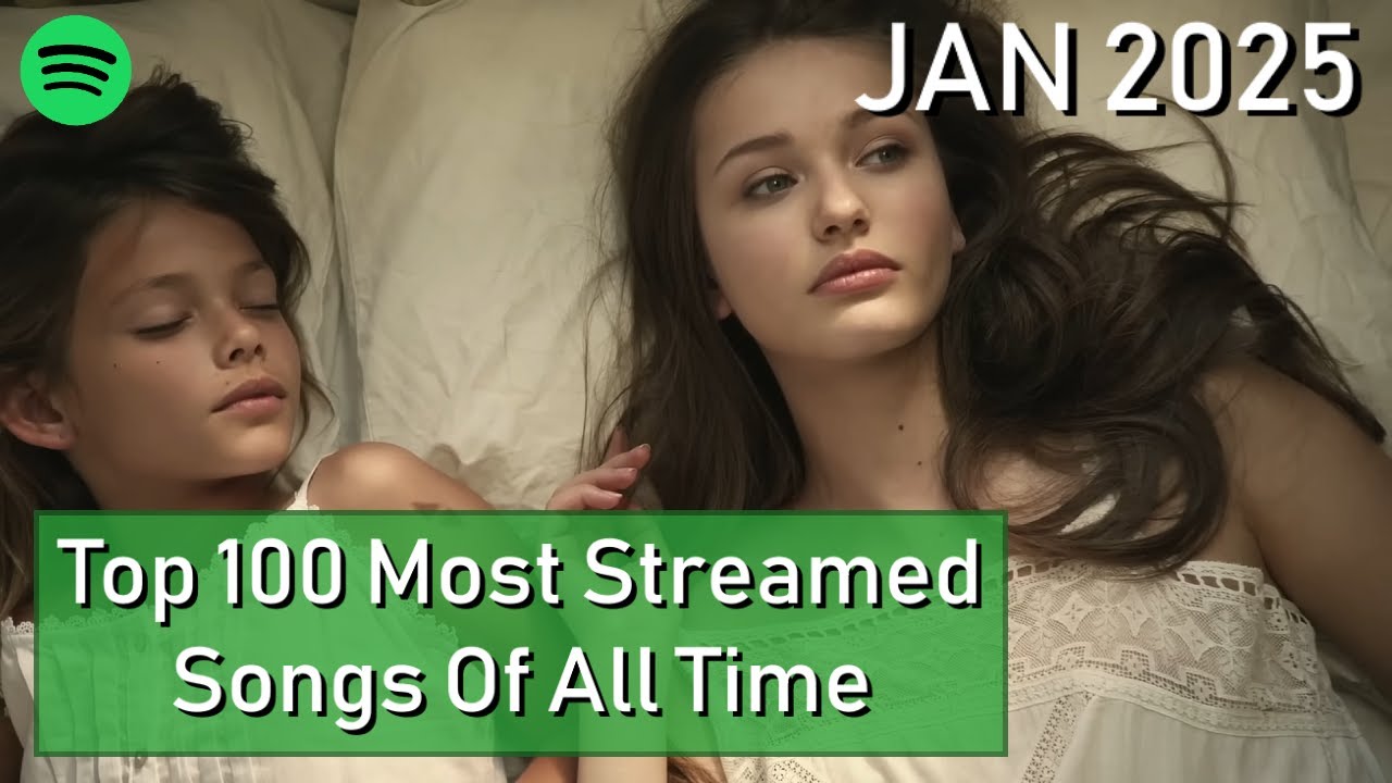 Top 100 Most Streamed Songs Of All Time [January 2025] - YouTube